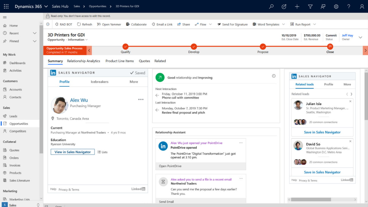 Useful Insights: SFA and Microsoft Dynamics 365 for Sales CRM