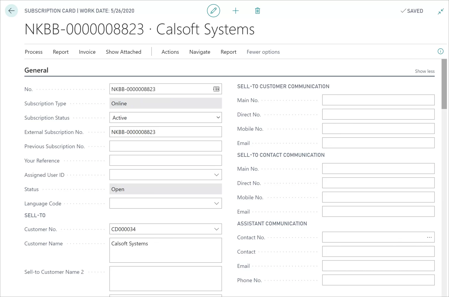 Manage Subscription - Calsoft Systems | ERP, Network, IT Services
