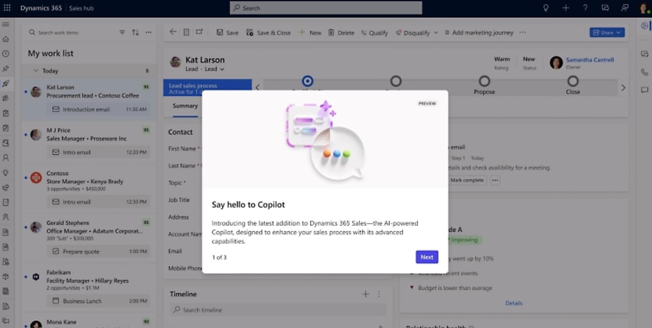 Dynamics 365 Copilot - Calsoft Systems | ERP, Network, IT Services